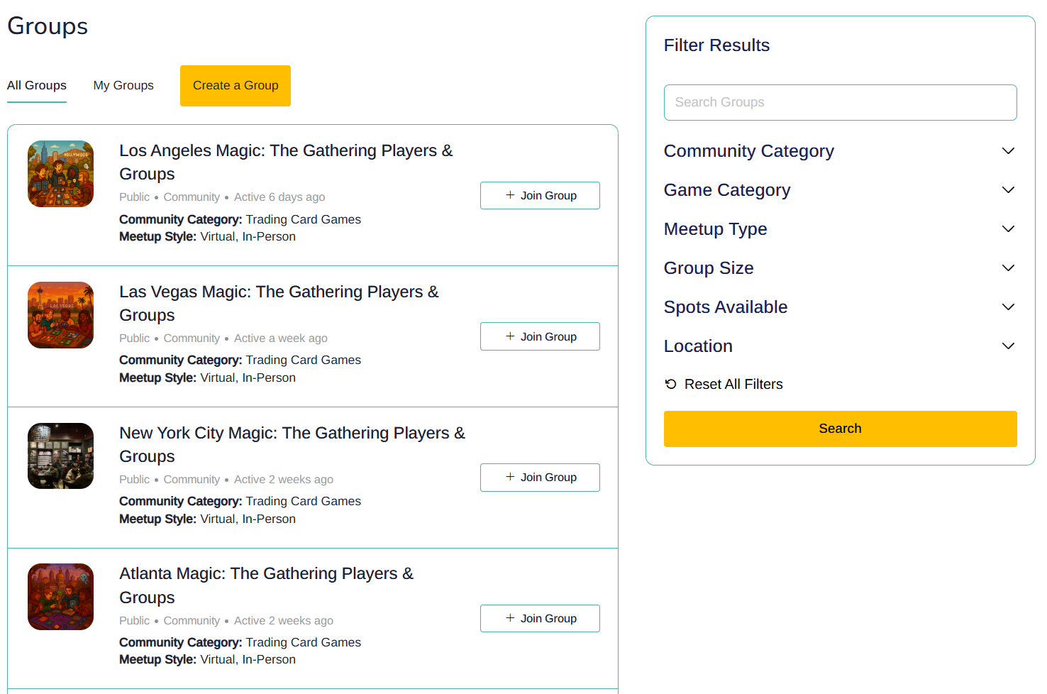 Find Magic: The Gathering Groups Near You & Online